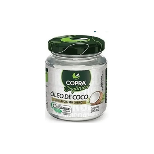 Óleo de Coco Sem Sabor e Sem Cheiro Orgânico Copra - 200ml - Viver Bem ...